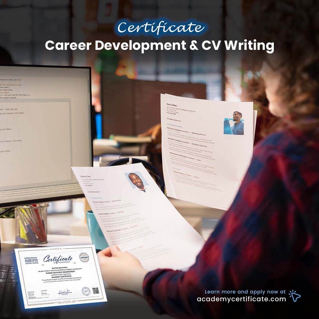 Career Development & CV Writing Certificate– Academy Certificate