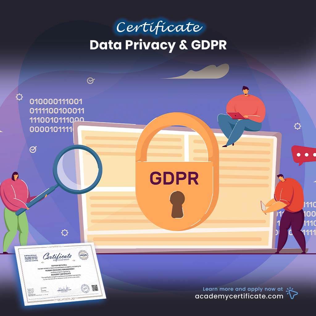 Data Privacy & GDPR Certificate– Academy Certificate