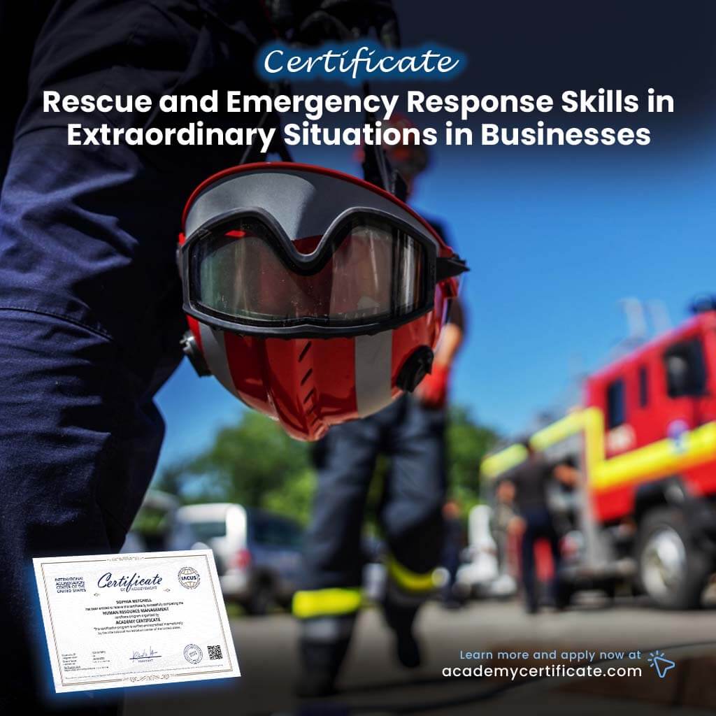 Rescue and Emergency Response Skills in Extraordinary Situations in Bu ...